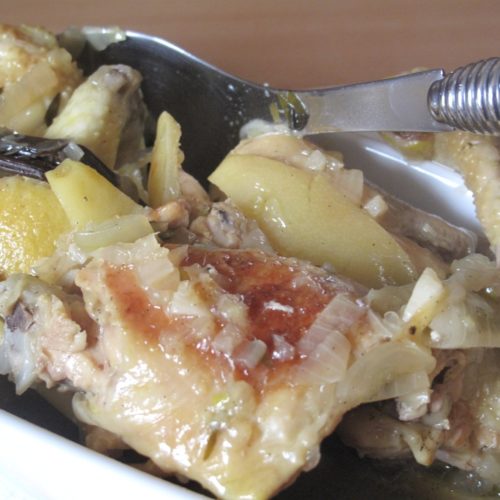 Salade de poisson / colin - Anne-Hélène