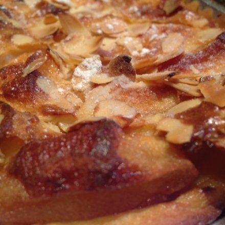 Clafoutis aux fruits rouges et au lait de coco,