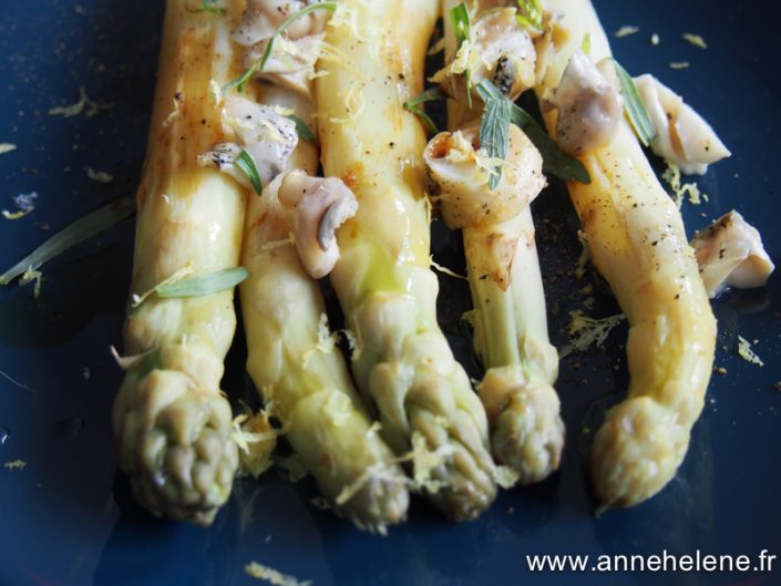 Recette d'asperges aux bulots